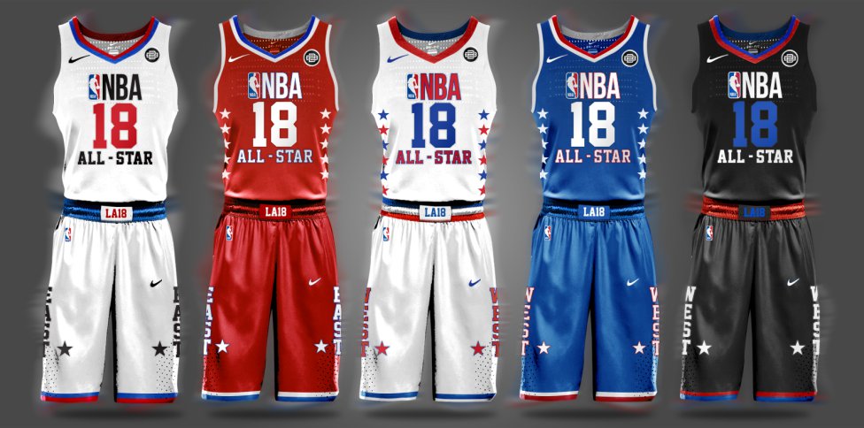 Así podrían ser los uniformes de la NBA de la próxima temporada - AS.com