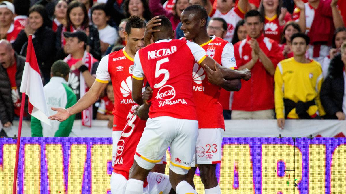 Santa Fe vuelve a ganar el clásico y es líder de la Liga - AS Colombia