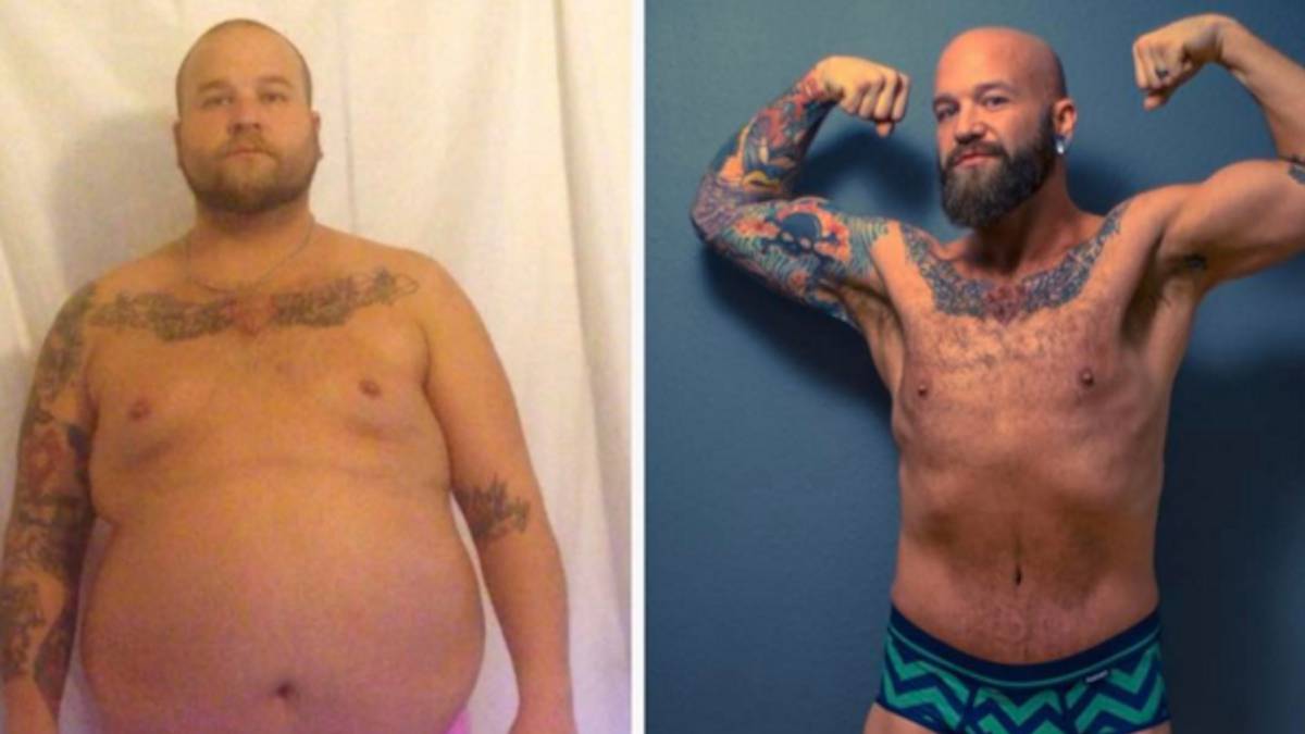 La increíble historia del hombre que consiguió perder 90 kilos - AS.com