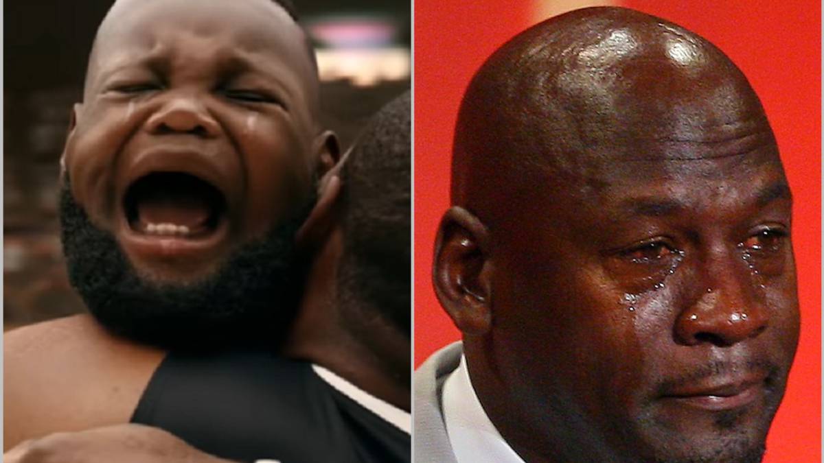 NBA: ¿Superará el meme de 'LeBron llorón' al de 'Jordan llorando'?