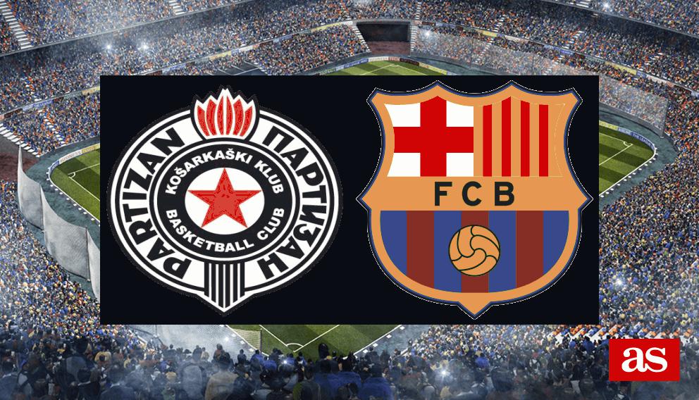 Partizan 79-87 Barça: results and summary | Euroliga 2024/2025