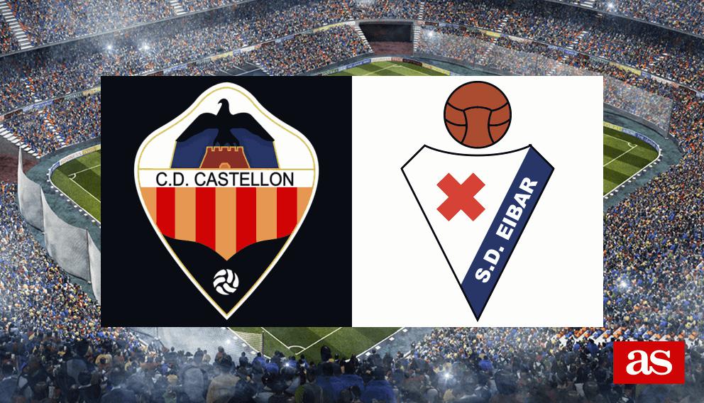 Castellón 2-0 Eibar: results, summary and goals