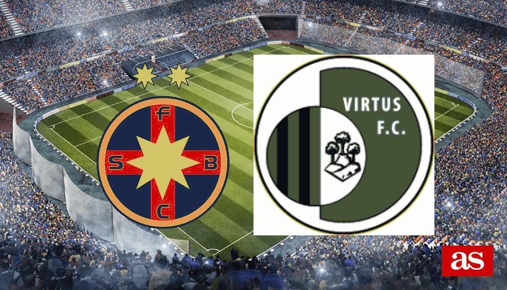 Steaua 4-0 Virtus AC: results, summary and goals