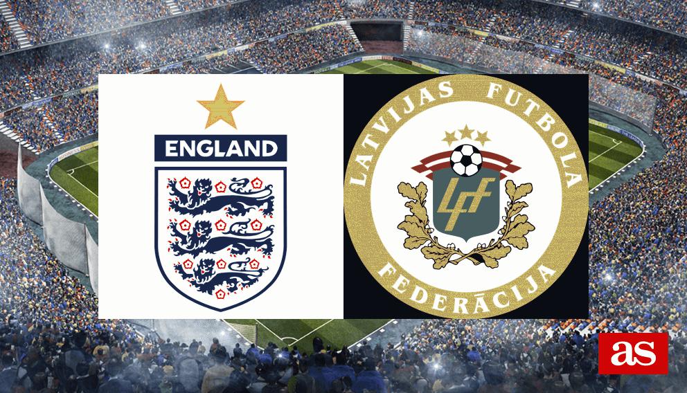 Inglaterra vs Letonia: estadísticas y datos en directo | Clasificación ...