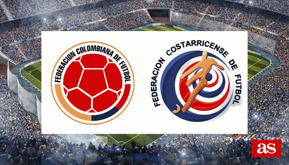 Colombia 3-0 Costa Rica: results, summary and goals
