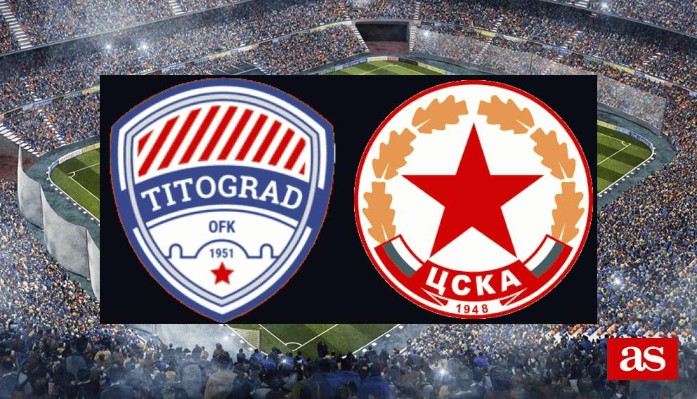Titograd Podgorica 0-0 CSKA S.: resultado, resumen y goles