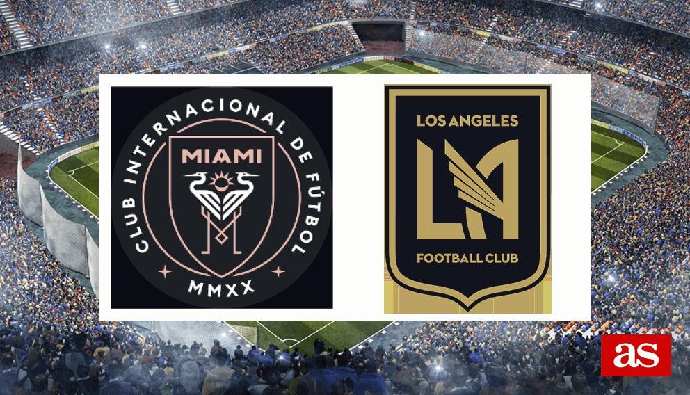 Inter Miami CF 3-1 Los Angeles FC: results, summary and goals