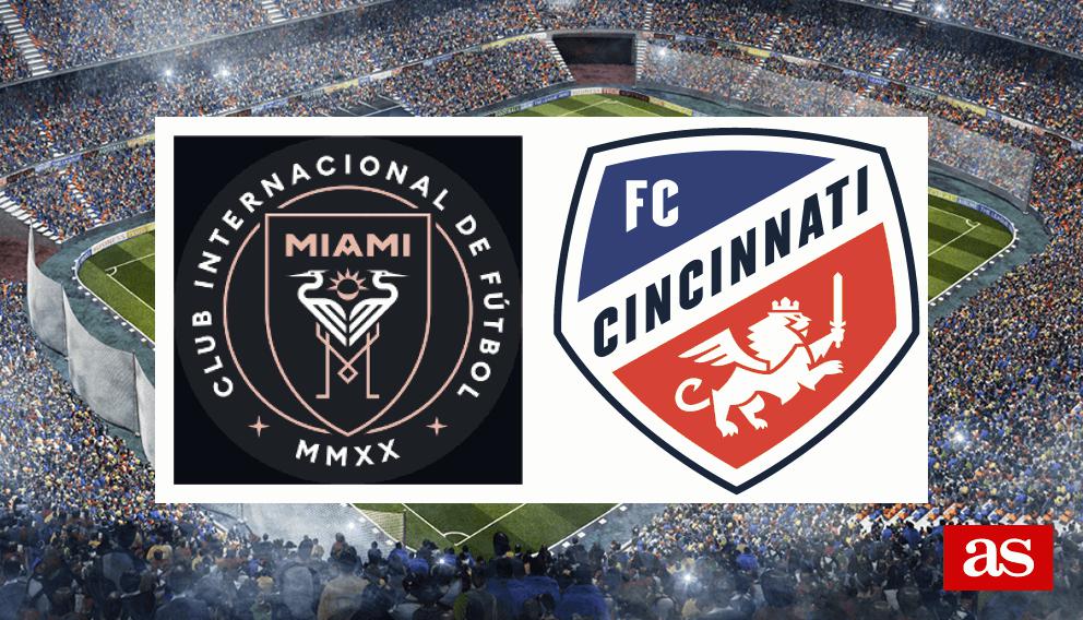 Alineaciones Inter Miami CF vs FC Cincinnati, MLS - Liga USA 2024
