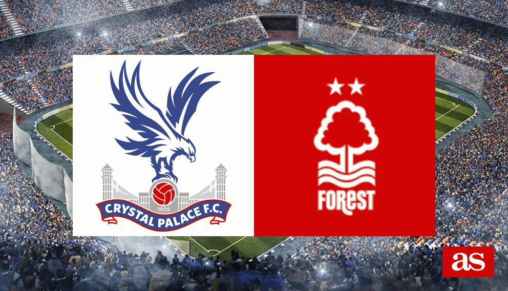 Crystal Palace 1-1 Nottingham Forest: results, summary and goals