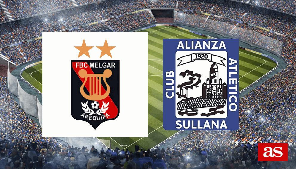 FBC Melgar 2-1 Alianza At.: resultado, resumen y goles