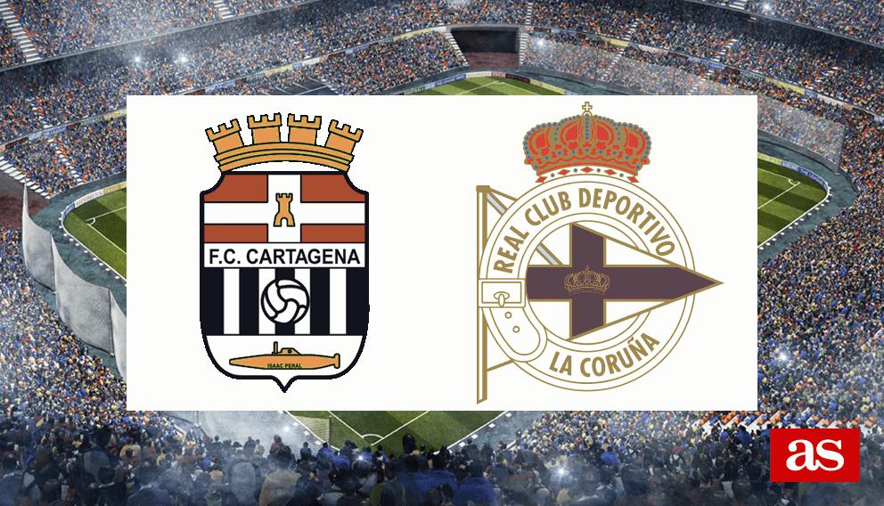 Cartagena 1-5 Deportivo: resultado, resumen y goles