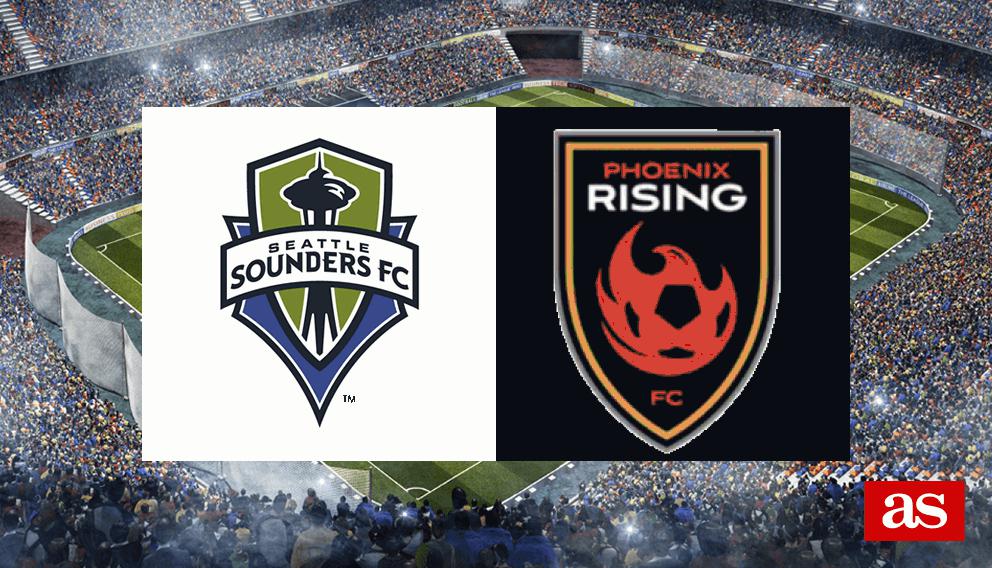 Seattle Sounders 2-1 Phoenix Rising: results, summary and goals