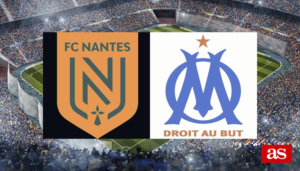 Nantes 1-2 Marsella: results, summary and goals