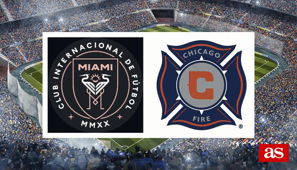 Inter Miami CF 3-2 Chicago Fire: results, summary and goals
