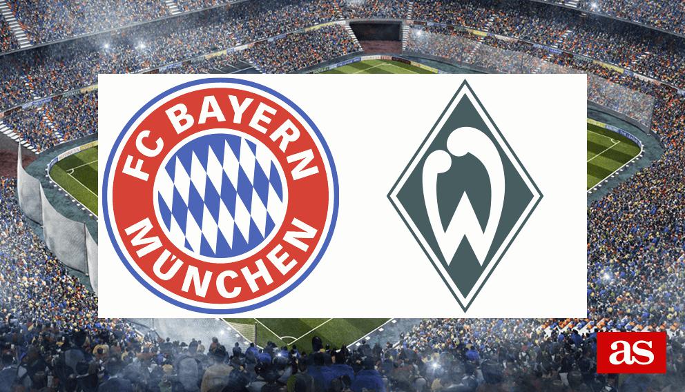 Bayern vs W. Bremen: live info and stats