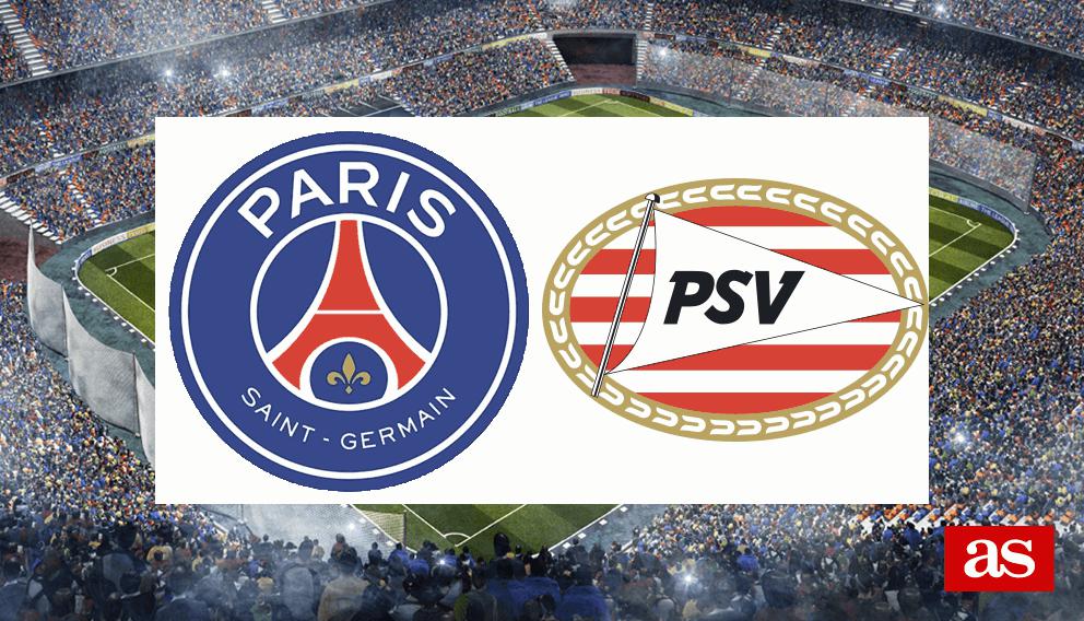 PSG 1-1 PSV: results, summary and goals