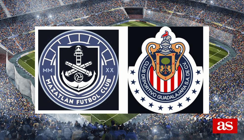 Line up Mazatlán Fútbol Club vs Chivas, Liga MX - Clausura 2025