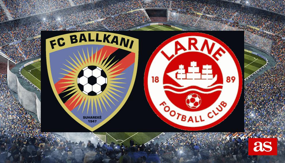 Ballkani 0-1 Larne: resultado, resumen y goles
