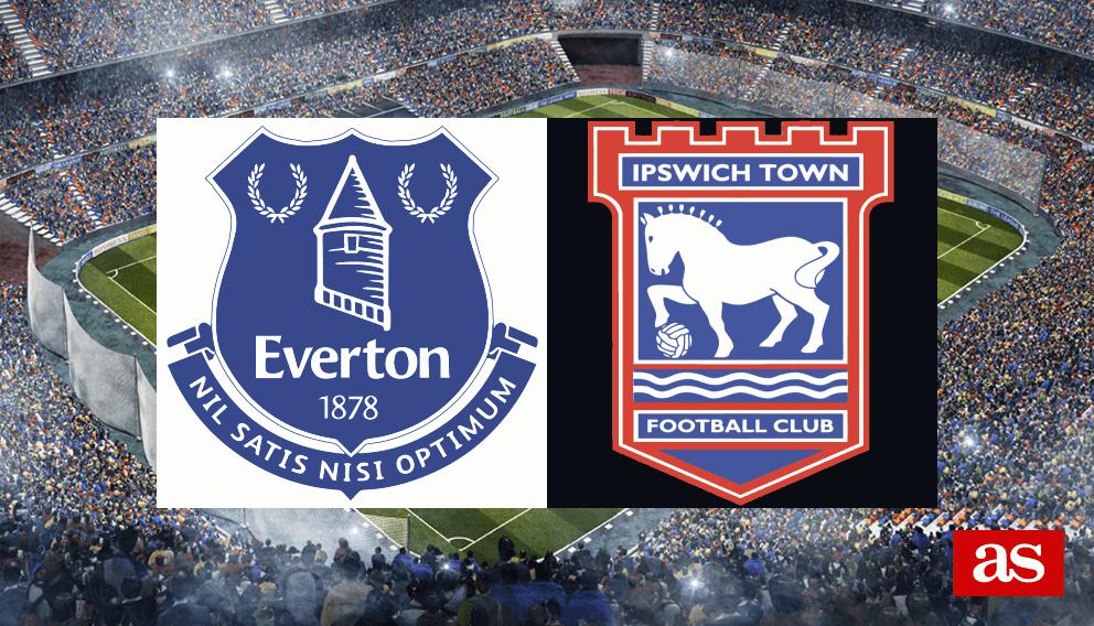 Everton 2-2 Ipswich Town: resultado, resumen y goles