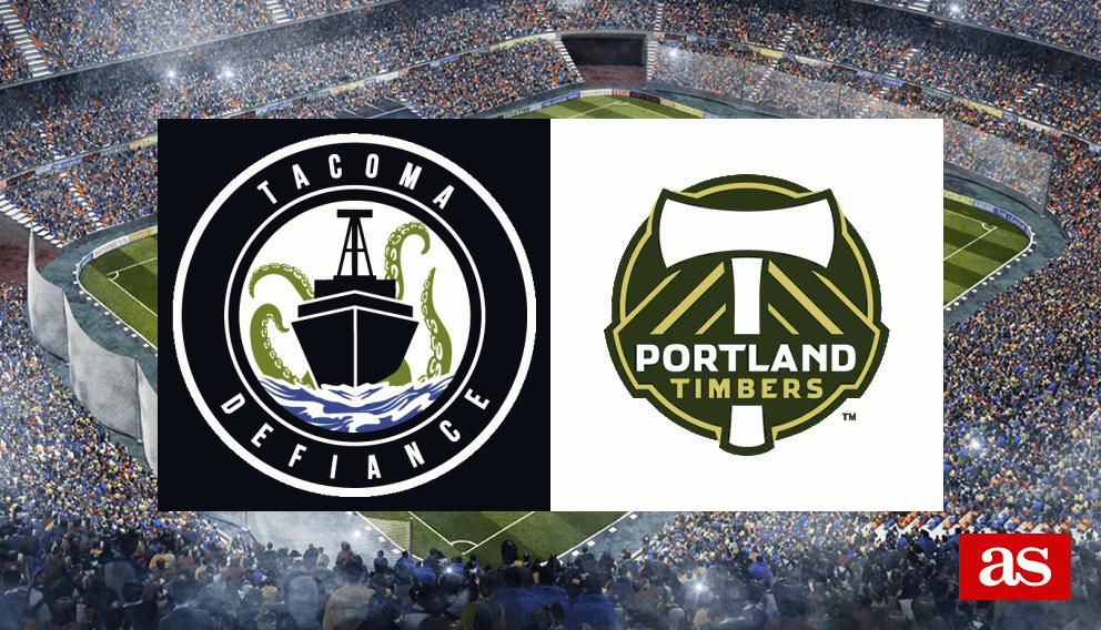 Tacoma Defiance 2-3 Portland Timbers: resultado, resumen y goles