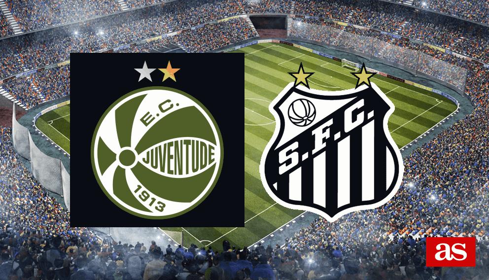 Alineaciones Juventude vs Santos, Brasil Serie A 2021