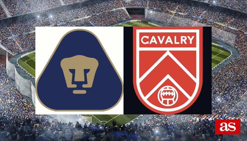 Pumas 2-0 Cavalry FC: results, summary and goals