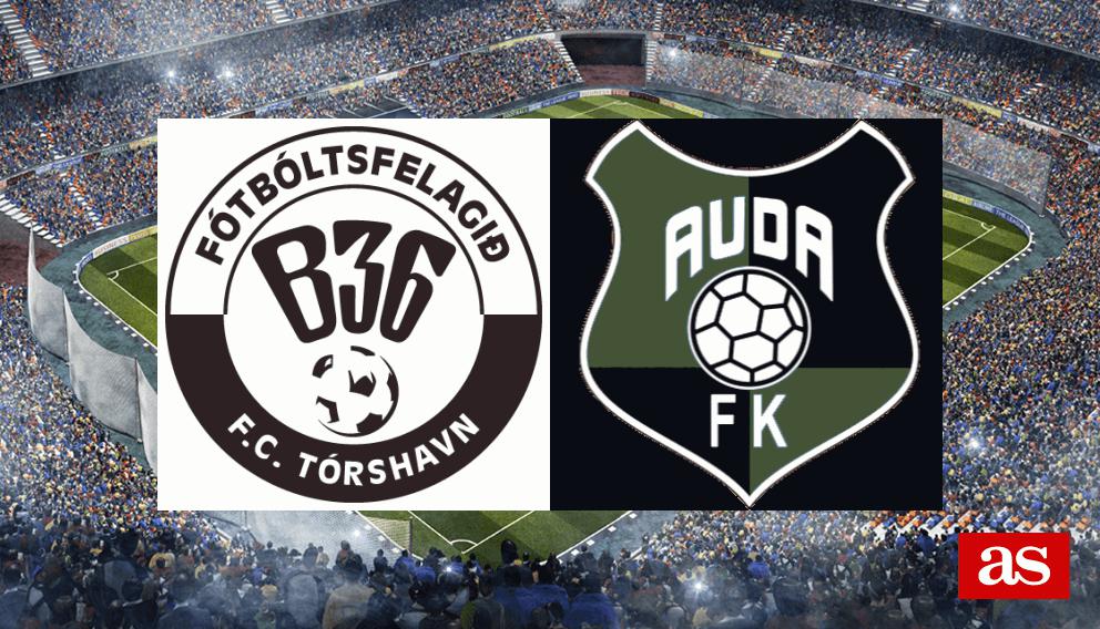B36 Torshavn 0-1 FK Auda: resultado, resumen y goles