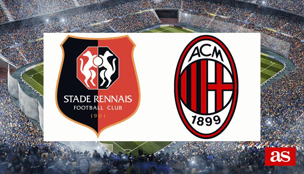 Rennes 3-2 Milan: resultado, resumen y goles