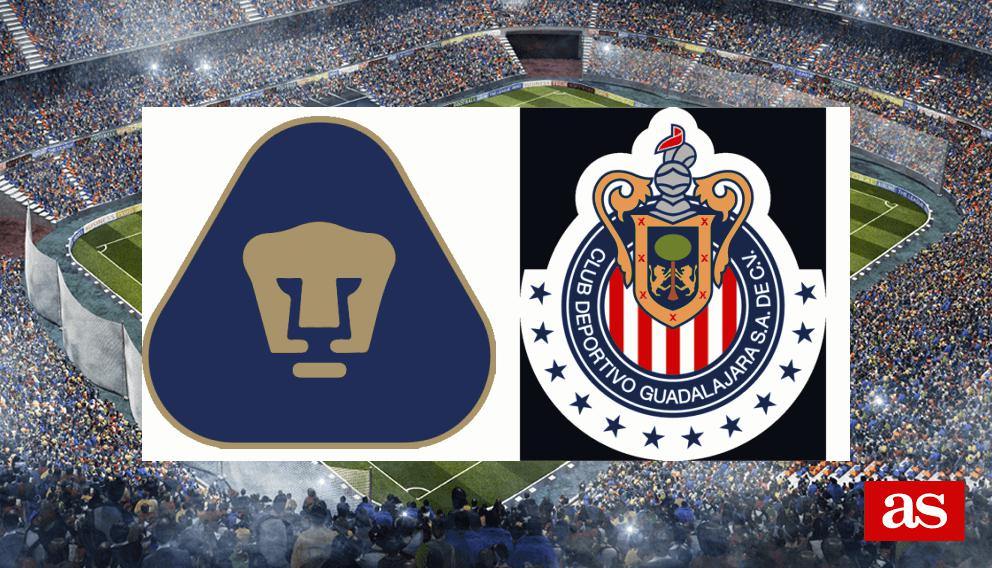 Pumas 0-1 Chivas: resultado, resumen y goles