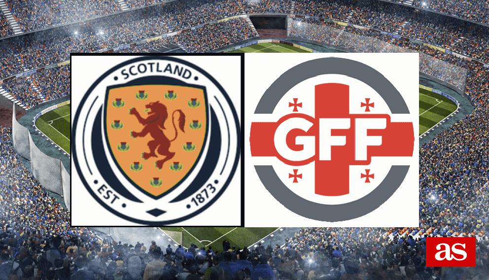 Scotland 2-0 Georgia: results, summary and goals
