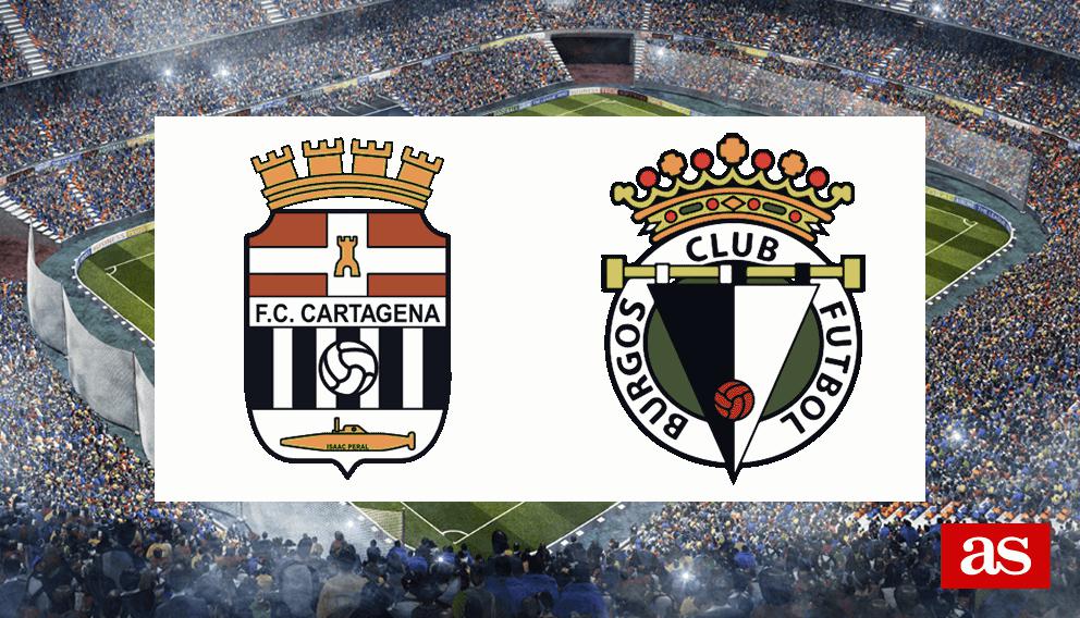 Cartagena 0-1 Burgos CF: resultado, resumen y goles