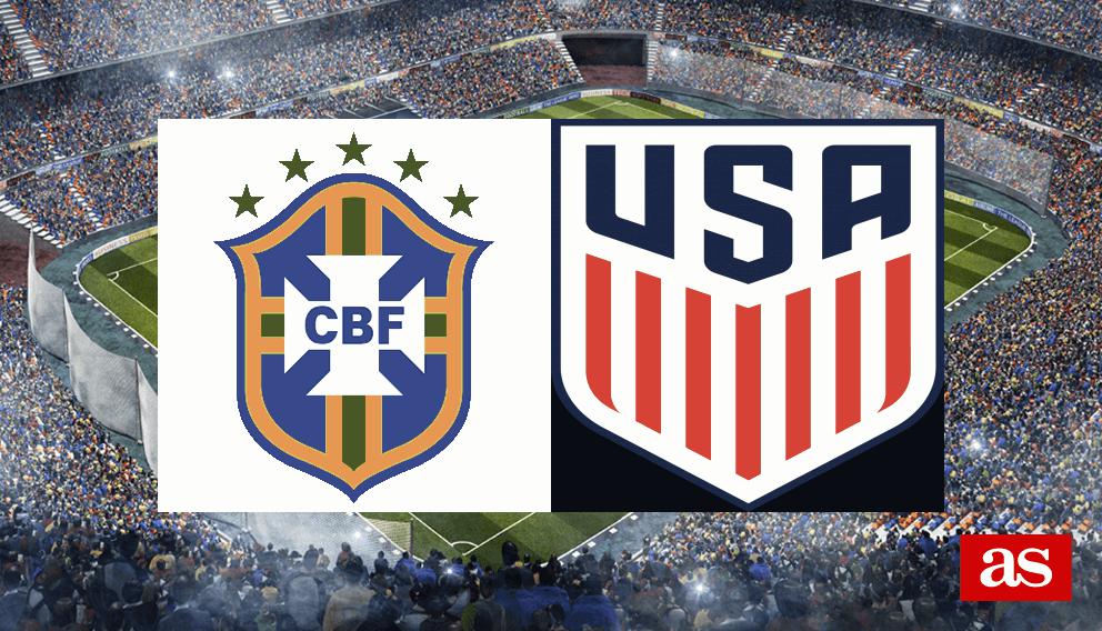 Brasil vs Estados Unidos: estadísticas y datos en directo | Futbol ...