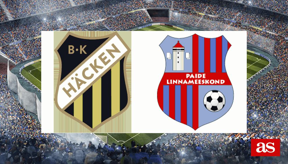 BK Häcken 6-1 Paide Linnameeskond: resultado, resumen y goles