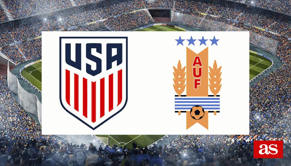 EE.UU 0-1 Uruguay: results, summary and goals