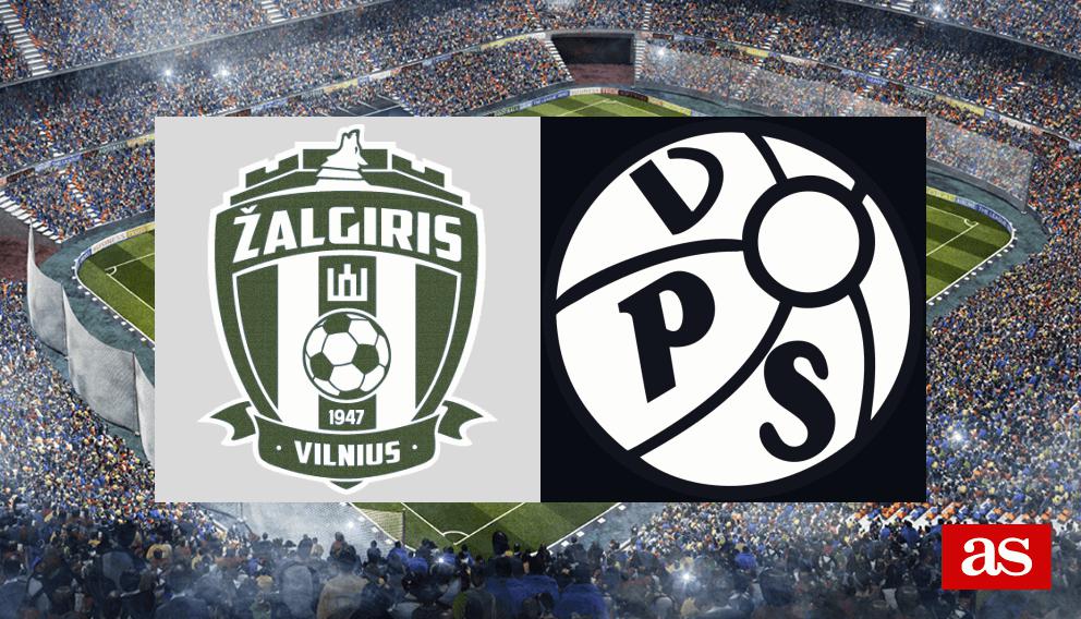 Zalgiris Vilnius 1-0 Vaasan Palloseura: resultado, resumen y goles
