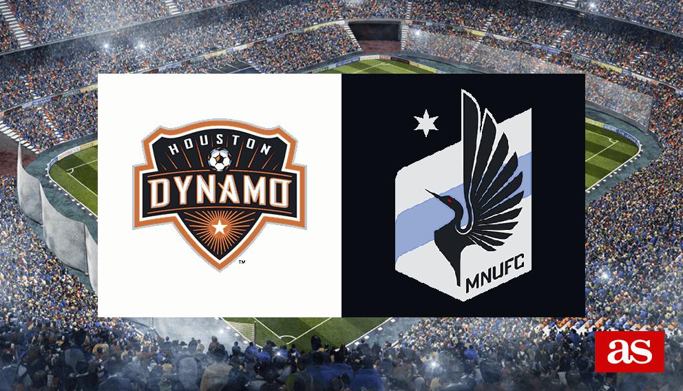 Houston Dynamo 2-0 Minnesota United FC: results, summary and goals