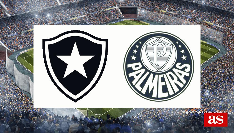 Botafogo 1-0 Palmeiras: results, summary and goals