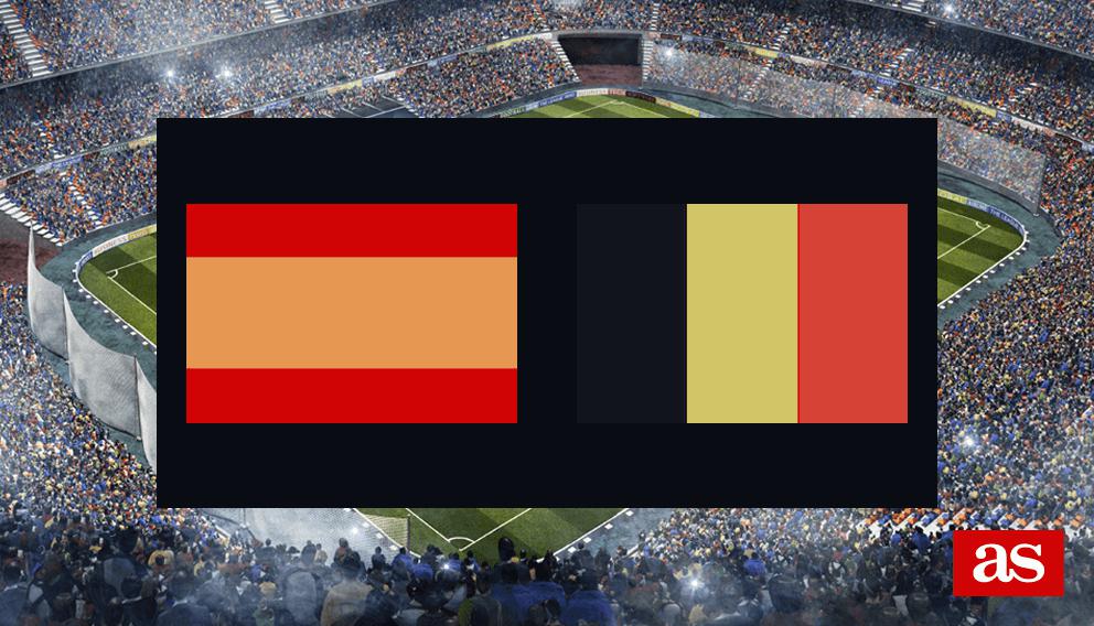 Spain 3-2 Belgium: results, summary and goals