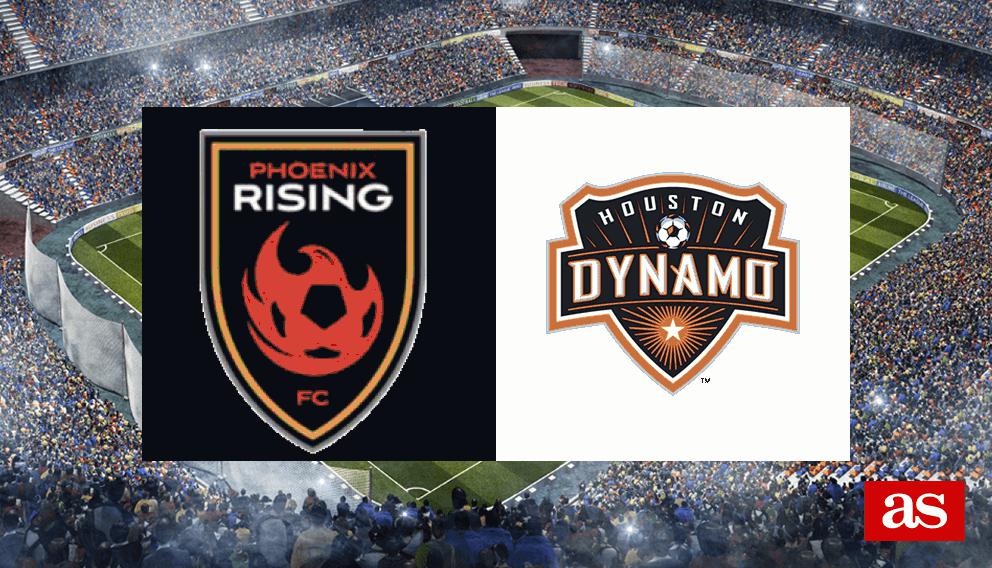 Phoenix Rising 1-4 Houston Dynamo: resultado, resumen y goles
