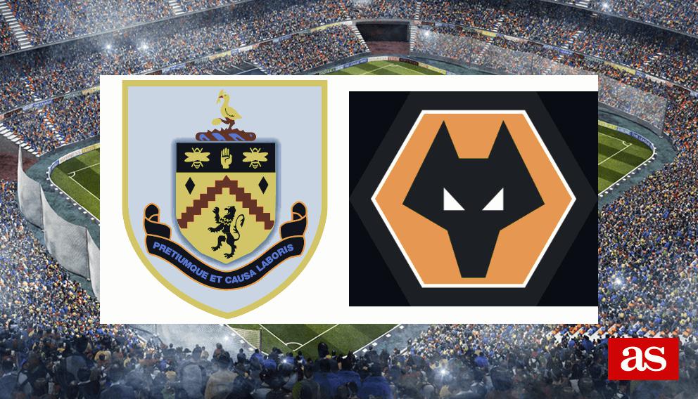 Burnley 2-1 Wolves: results, summary and goals