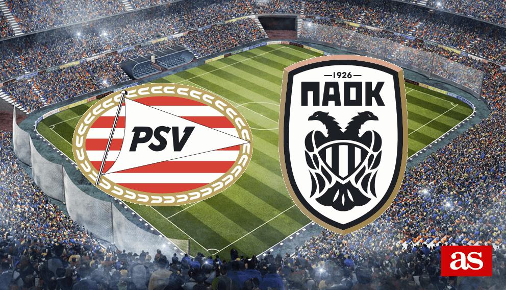 PSV 3-2 PAOK: results, summary and goals