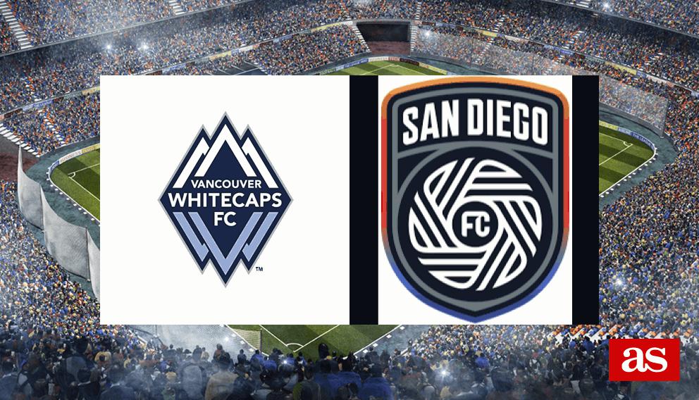 Vancouver Whitecaps 3-5 San Diego FC: resultado, resumen y goles