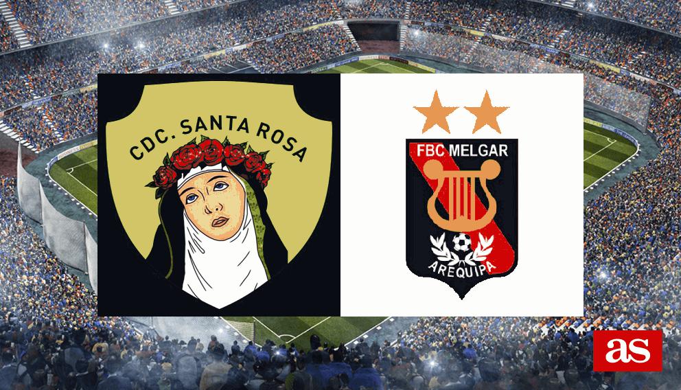 Santa Rosa vs FBC Melgar: estadísticas y datos en directo | Liga1 ...