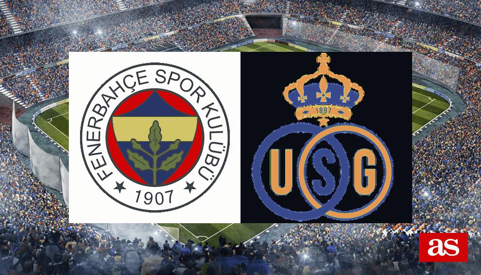 Fenerbahçe 2-1 Union St-Gilloise: results, summary and goals