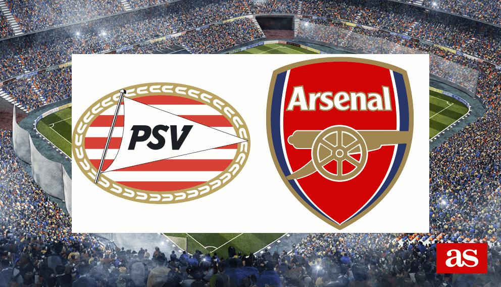 PSV 1-7 Arsenal: resultado, resumen y goles