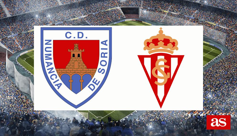 Numancia 0-1 Sporting: resultado, resumen y goles