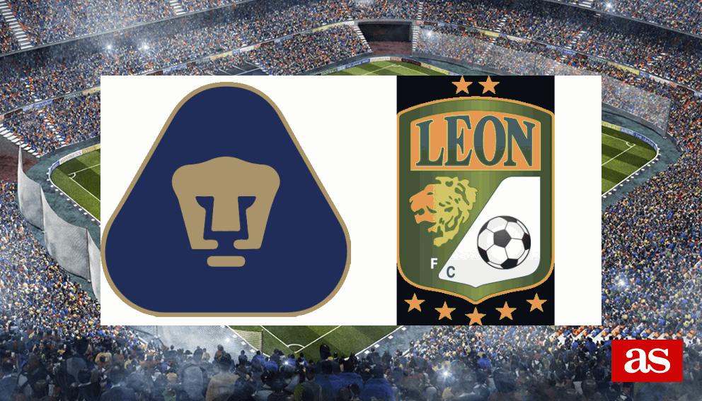 Pumas 4-1 León FC: results, summary and goals