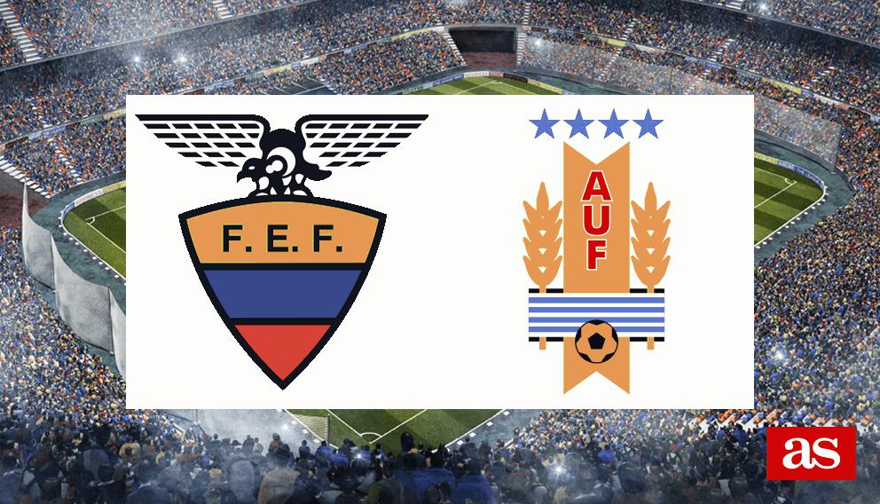 Ecuador 2-1 Uruguay: results, summary and goals