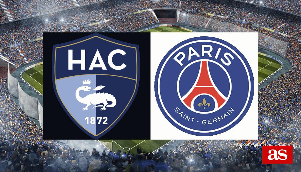 Le Havre 1-4 PSG: resultado, resumen y goles