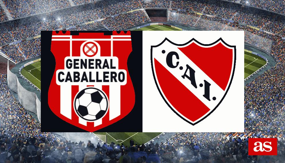 General Caballero JLM 0-4 Independiente: resultado, resumen y goles